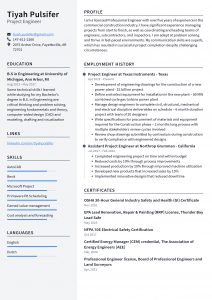 Project Engineer Resume Example and Writing Guide - ResumeLawyer